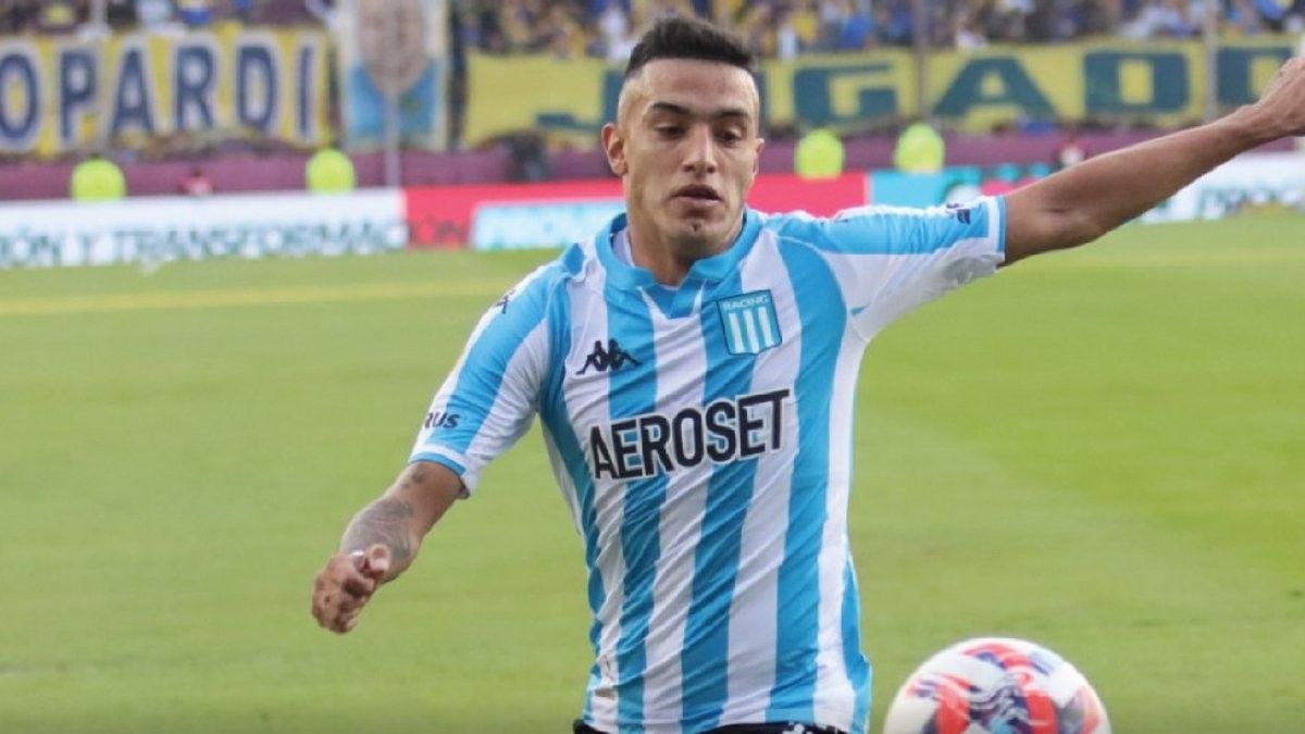 Malas noticias para Racing: se confirmó la dura lesión de Lolo Miranda