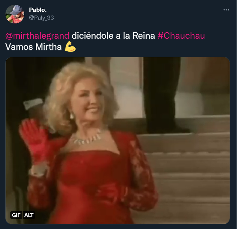 Mirtha Legrand, tendencia ante la muerte de la reina Isabel II