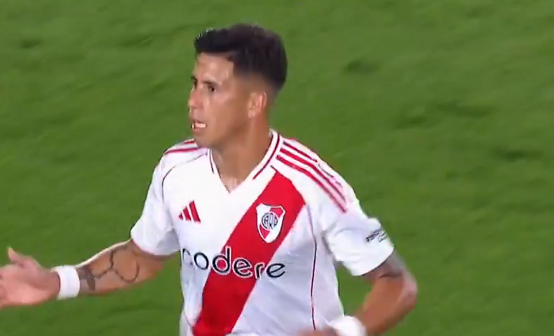 Video: el golazo de Maximiliano Meza para River contra San Lorenzo ...