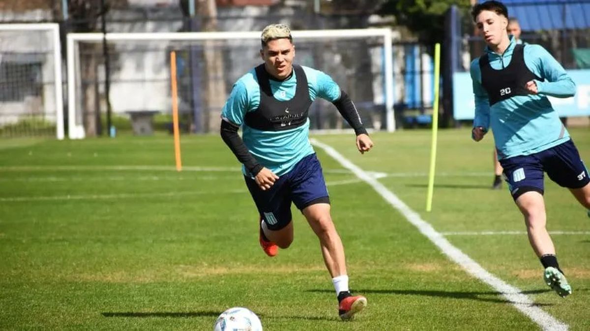Juanfer Quintero se reincorporó a Racing tras volver de Colombia: la ...