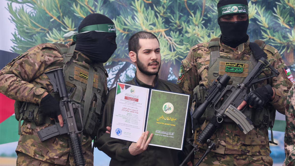 Hamás liberó a los últimos seis rehenes israelíes que estaban cautivos en Gaza