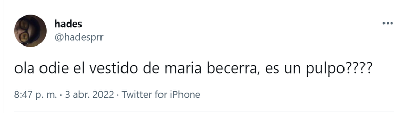 Estallaron los memes por el particular vestido de María Becerra en los ...