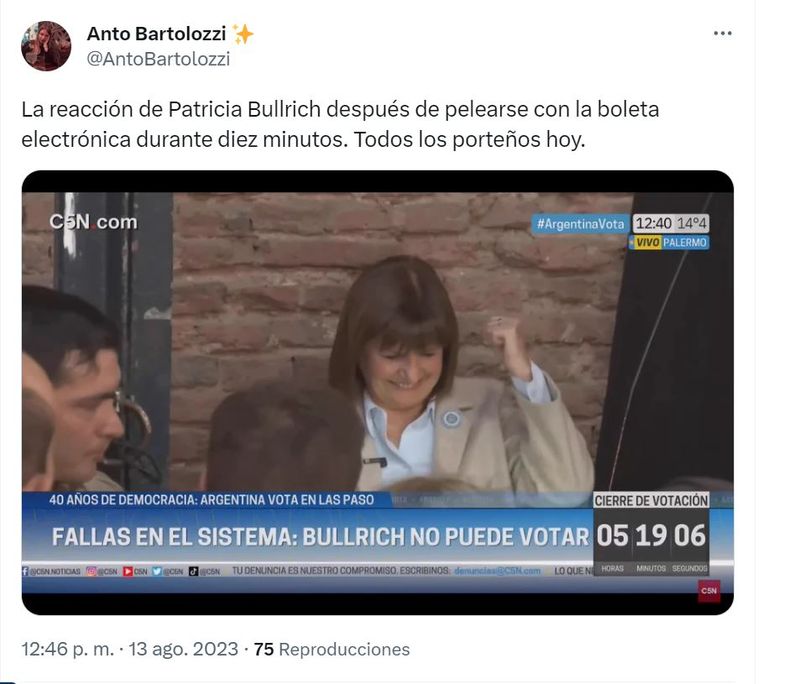 Elecciones 2023: los memes tras la insólita demora de Patricia Bullrich ...