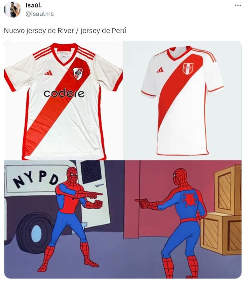 Filtran la nueva camiseta de River: la comparación que despertó viejos ...