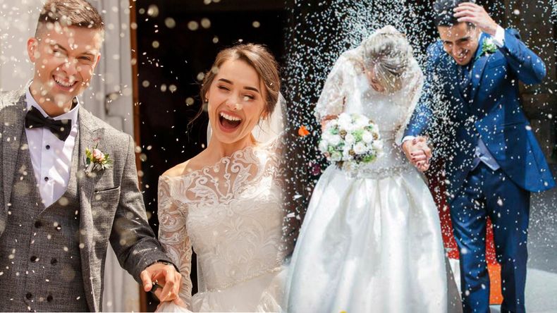 De dónde viene y por qué se hace la tradición de tirarle arroz a los novios