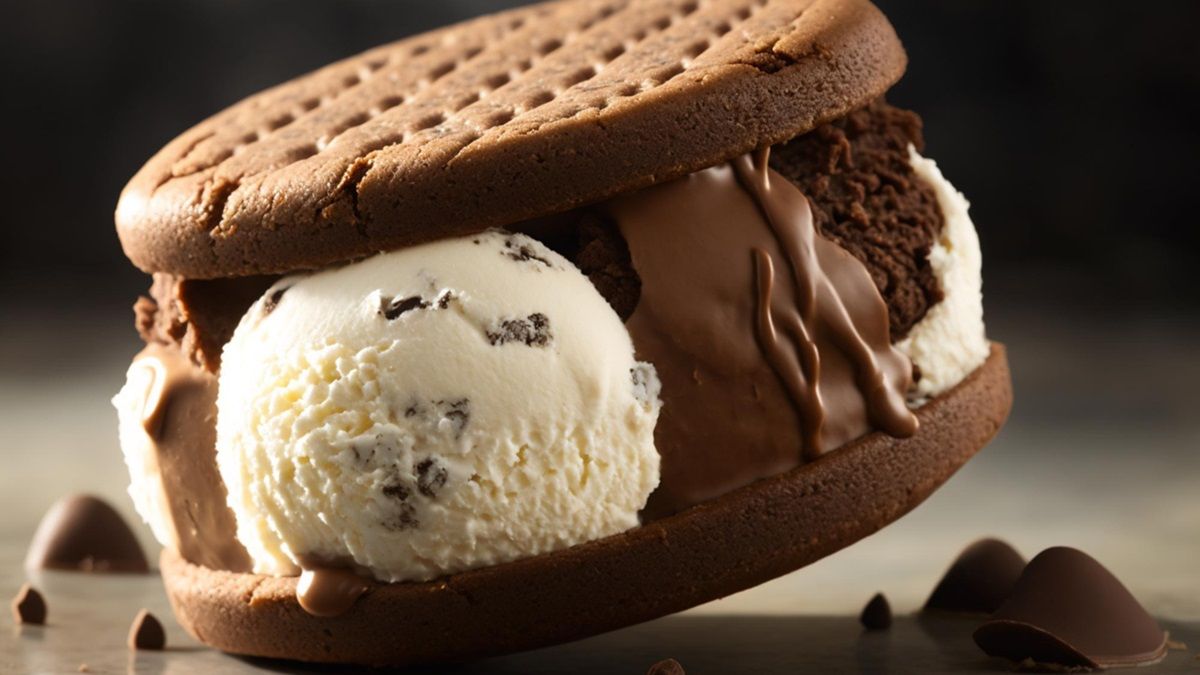 Receta innovadora: cómo hacer un sándwich de helado casero