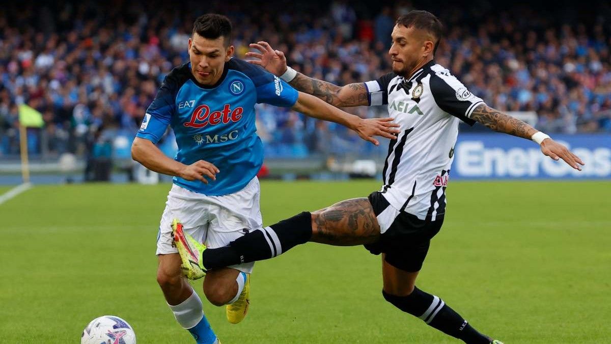 Udinese vs. Napoli, por la Serie A: hora, formaciones y TV