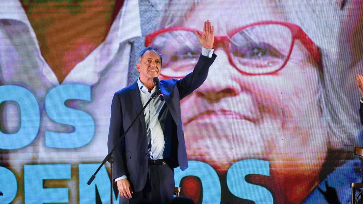 Scioli lanzó su precandidatura a presidente por Unión por la Patria