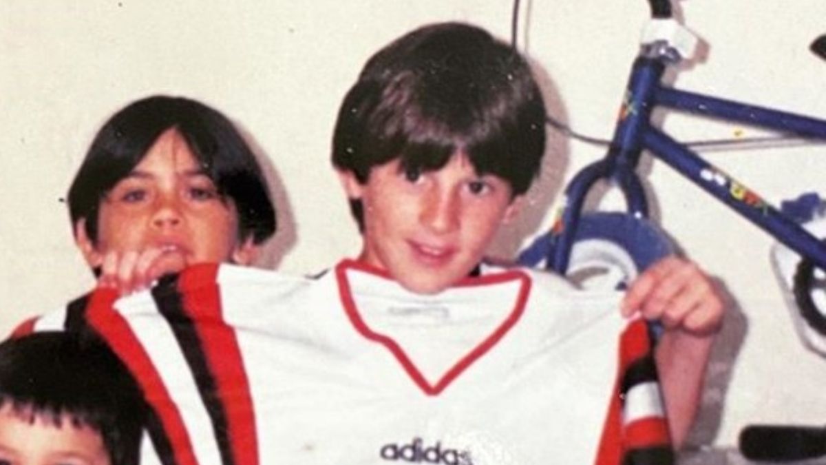 Video inédito de Lionel Messi cuando era chico: jueguitos en la cancha ...