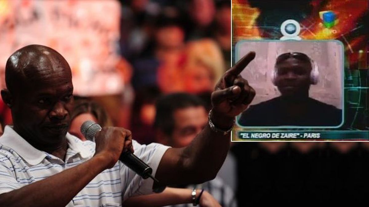La nueva vida del negro de Zaire: ganó un juicio y pasó de la tribuna ...