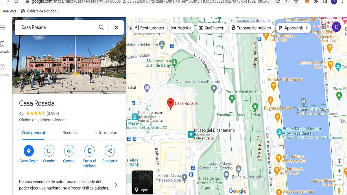 Sitios emblemáticos de Buenos Aires llegan a la vista inmersiva de ...