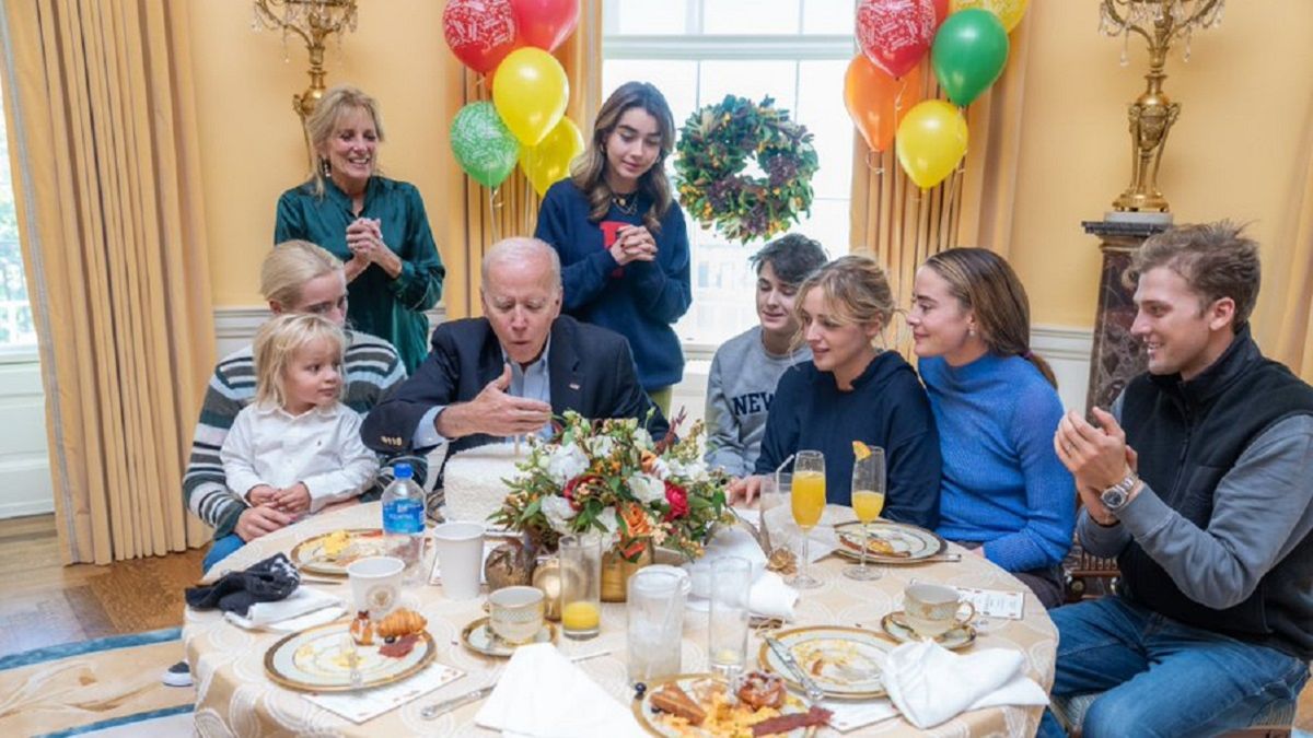 Joe Biden cumplió 80 años y es el presidente de EEUU más grande en ...