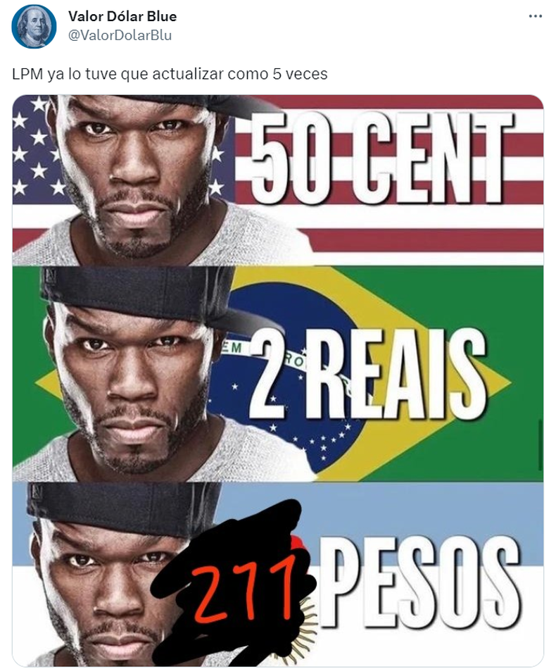 El dólar marcó un nuevo récord: los mejores memes en redes sociales