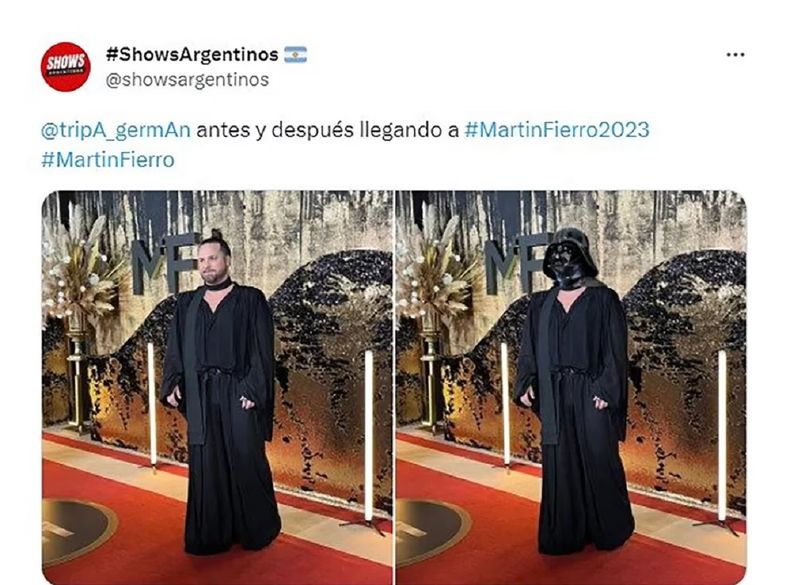 Los mejores memes de los Martín Fierro 2023: Alfa, Pampita y los looks