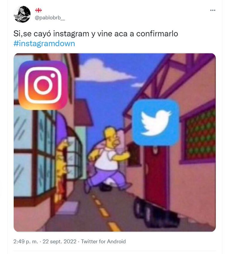 Los mejores memes tras la caída de Instagram - GRUPO DERF