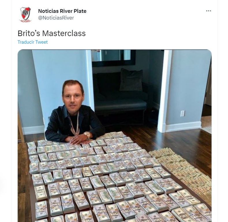 Brito Masterclass, los memes por los dólares que recibirá River por el pase de Enzo Fernández