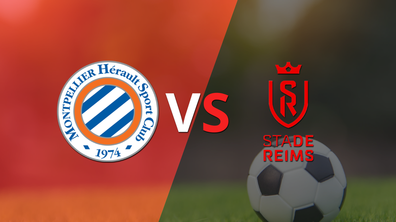 Stade de Reims logró sacar el empate a 1 gol en casa de Montpellier