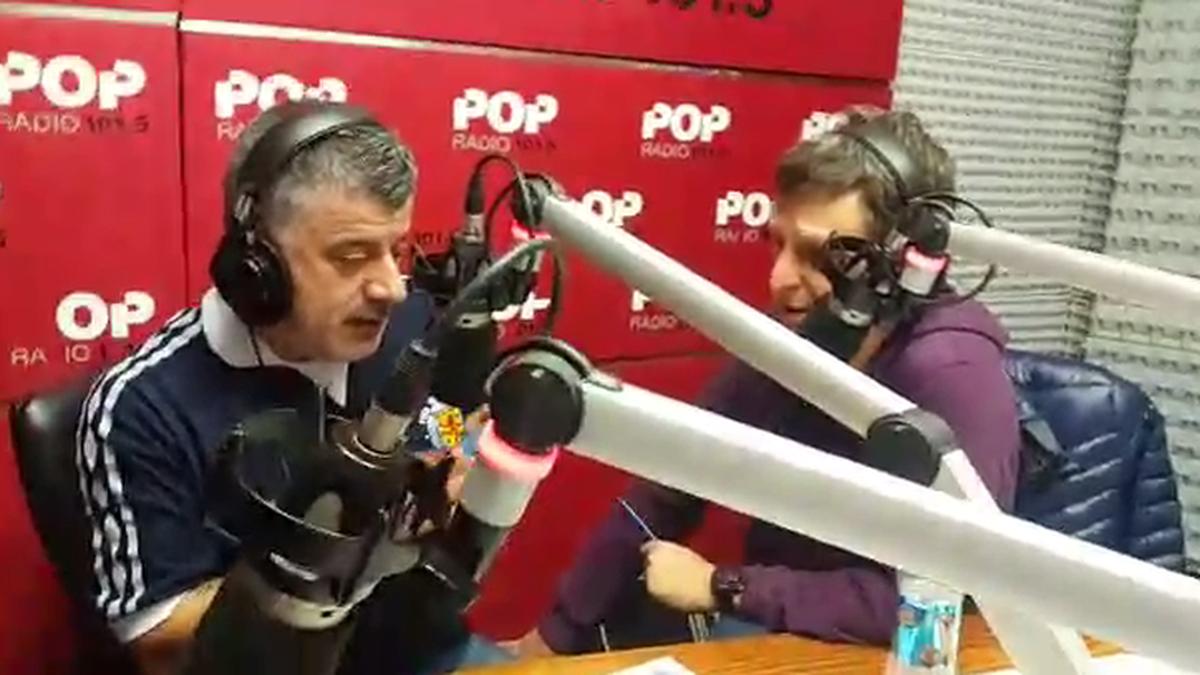 Divertida situación de Pichu Straneo en la radio: su hijo lo cargó por ...