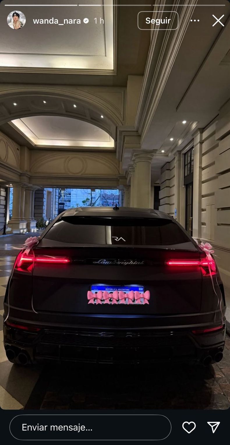 Wanda Nara sorprendió con su nuevo auto de alta gama: así lo ...