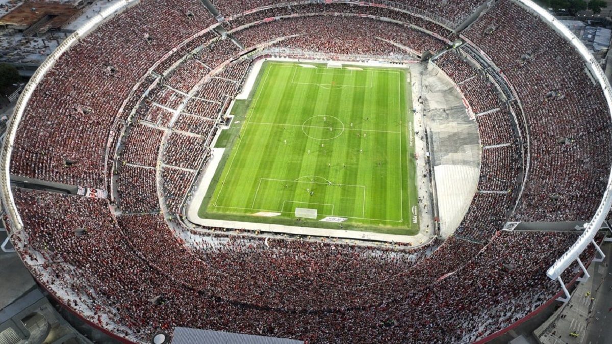 El Monumental se prepara para recibir a la Selección argentina: los ...