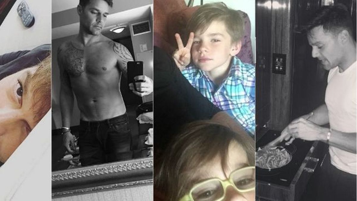 La vida de soltero de Ricky Martin: mirá las fotos que comparte en las redes