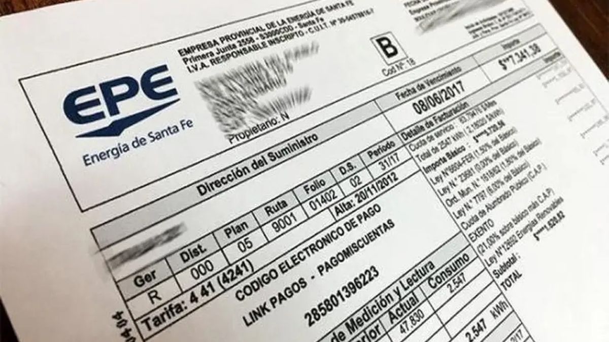 Cómo pagar una factura vencida de EPE Santa Fe