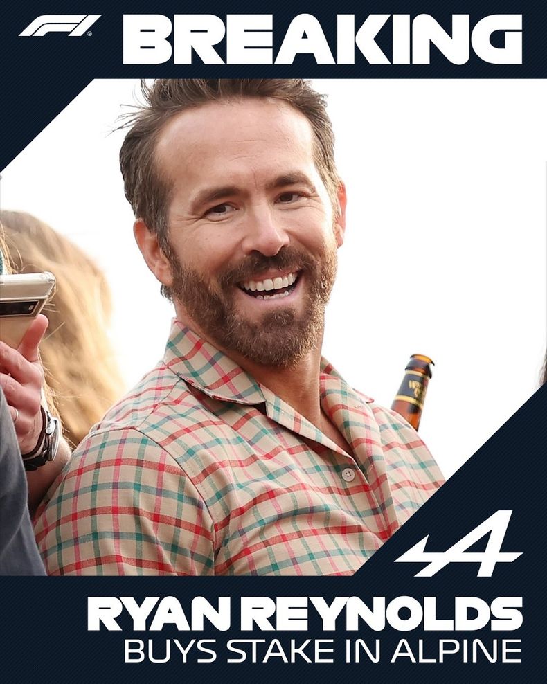 Ryan Reynolds agranda su imperio deportivo: los detalles de su nueva ...