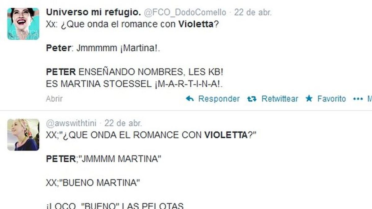 Parejas en crisis: Violetta y Peter Lanzani; Mauro Zárate y Natalie ...