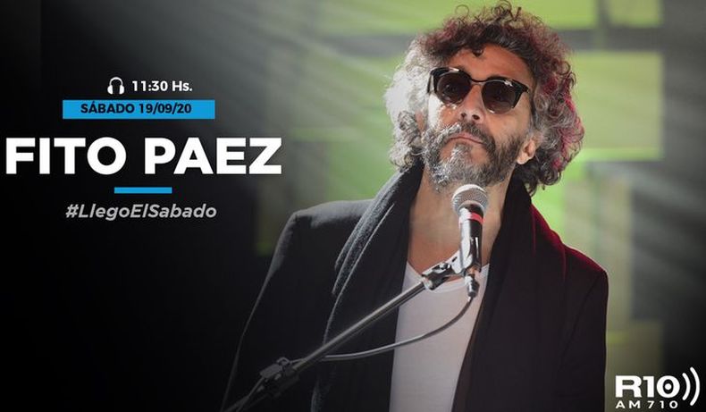Fito Páez brindará una entrevista en Radio 10