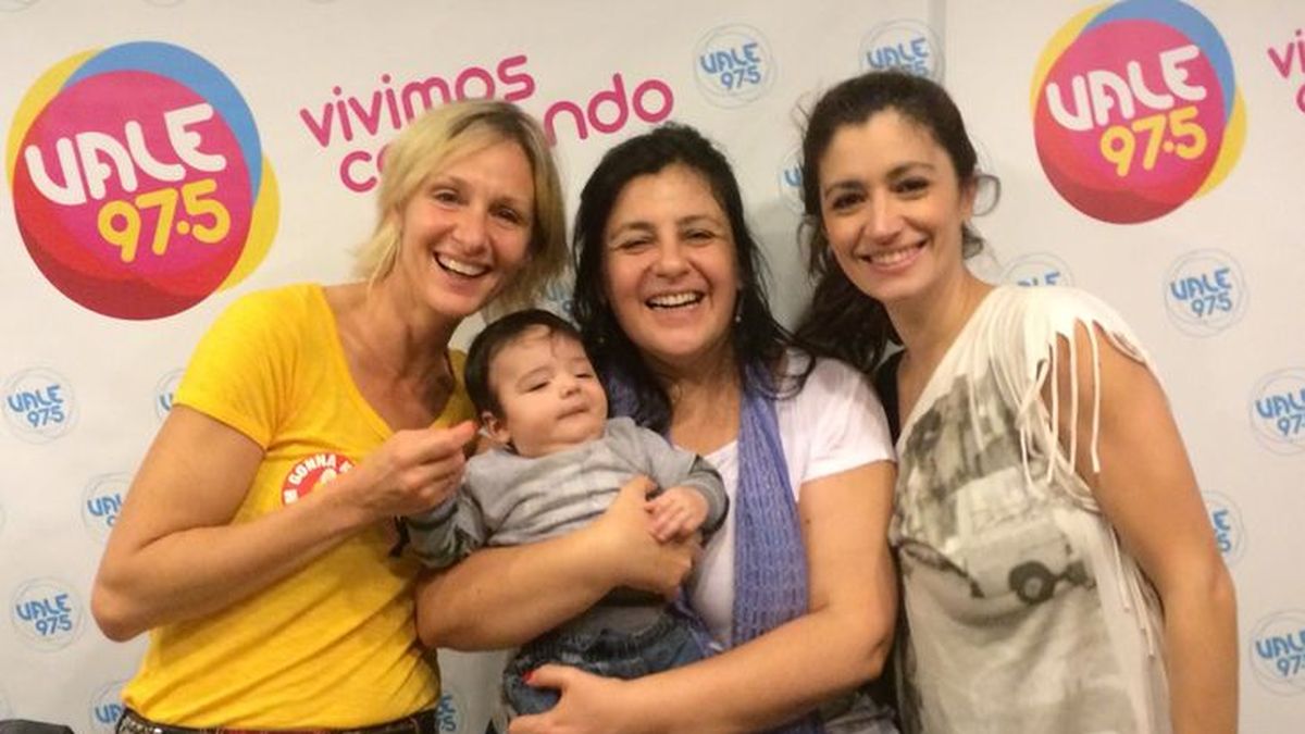 Carla Conte presentó a su hijo en Vale 97.5 y habló de sus ganas de ...