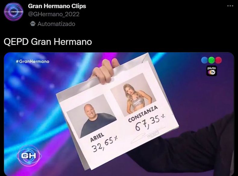 Gran Hermano 2022: los mejores memes de la sorpresiva eliminación de Coti