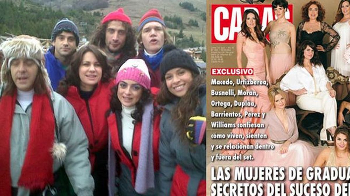 Las Graduadas en la tapa de Caras después de la polémica