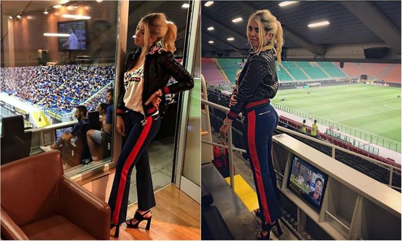 Los lujos de Wanda Nara en la cancha: Rolls-Royce, plataformas y palco ...
