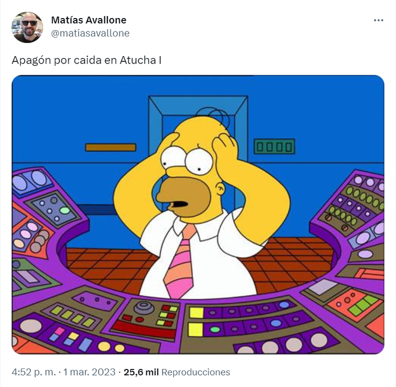 Apagón masivo por caída de Atucha I: los mejores memes