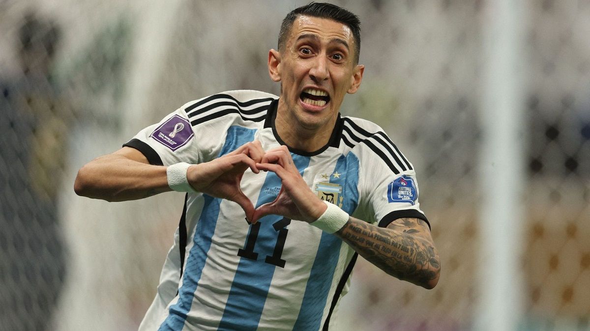 Uno por uno, todos los títulos de Ángel Di María en la Selección Argentina