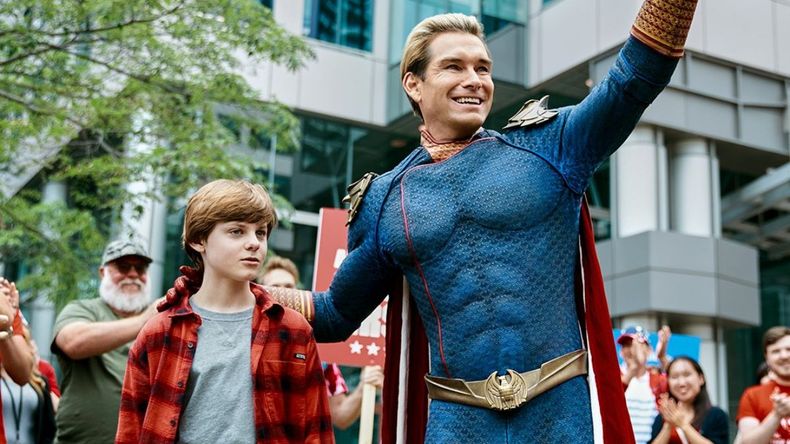 Insólito: Homelander de The Boys es portada de la revista Time y la ...