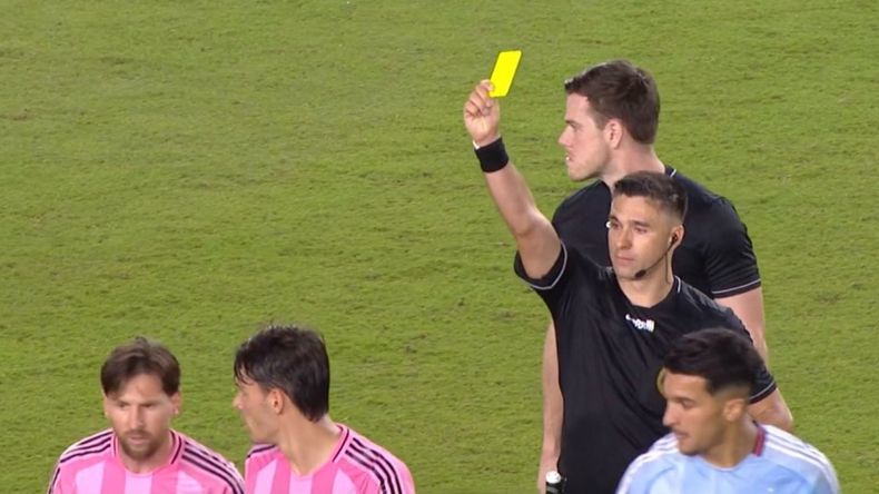 Inusual insulto de Lionel Messi a un árbitro tras el empate de Inter ...