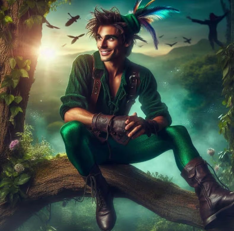Así se vería Peter Pan en la vida real según la inteligencia artificial