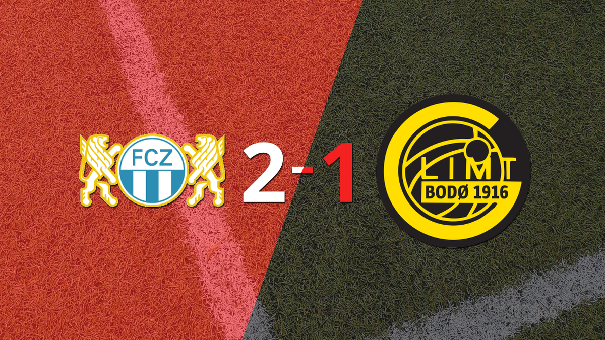 FC Zurich derrotó 2-1 en casa a FK Bodo/Glimt
