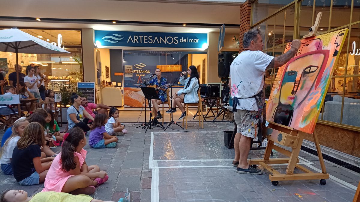 Milo Lockett, el arte en vivo y directo