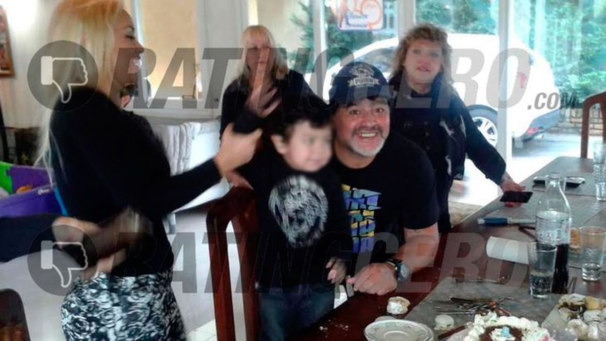 Diego Maradona y Verónica Ojeda, cada vez más cerca de la ...