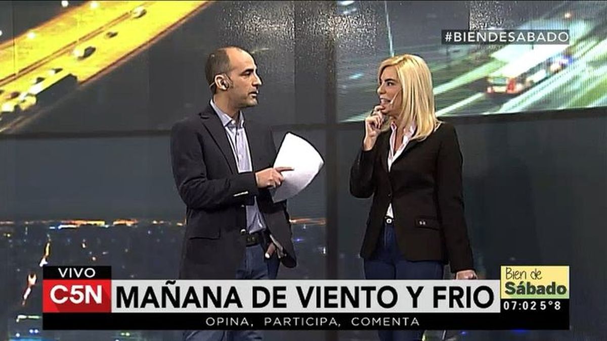 Así comenzó Bien de sábado, el nuevo periodístico de C5N