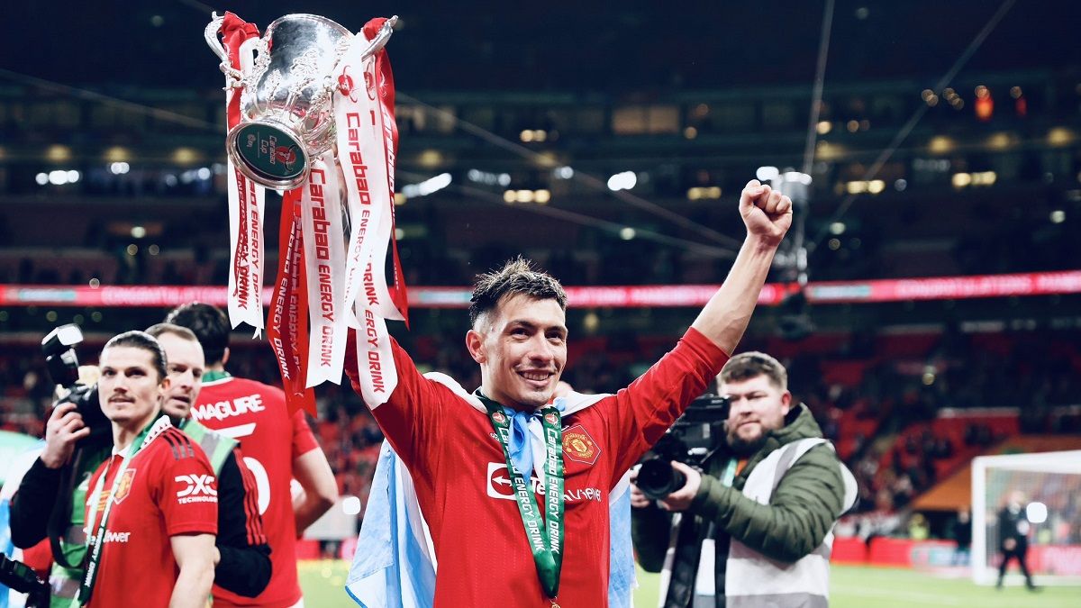 Manchester United, con Licha Martínez, campeón de la Copa de la Liga de ...