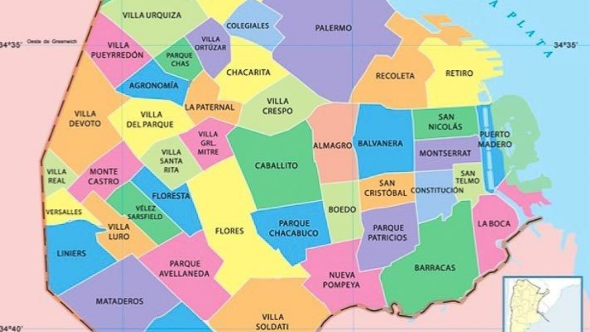 Censo 2022: cómo saber en qué comuna de la Ciudad de Buenos Aires estoy