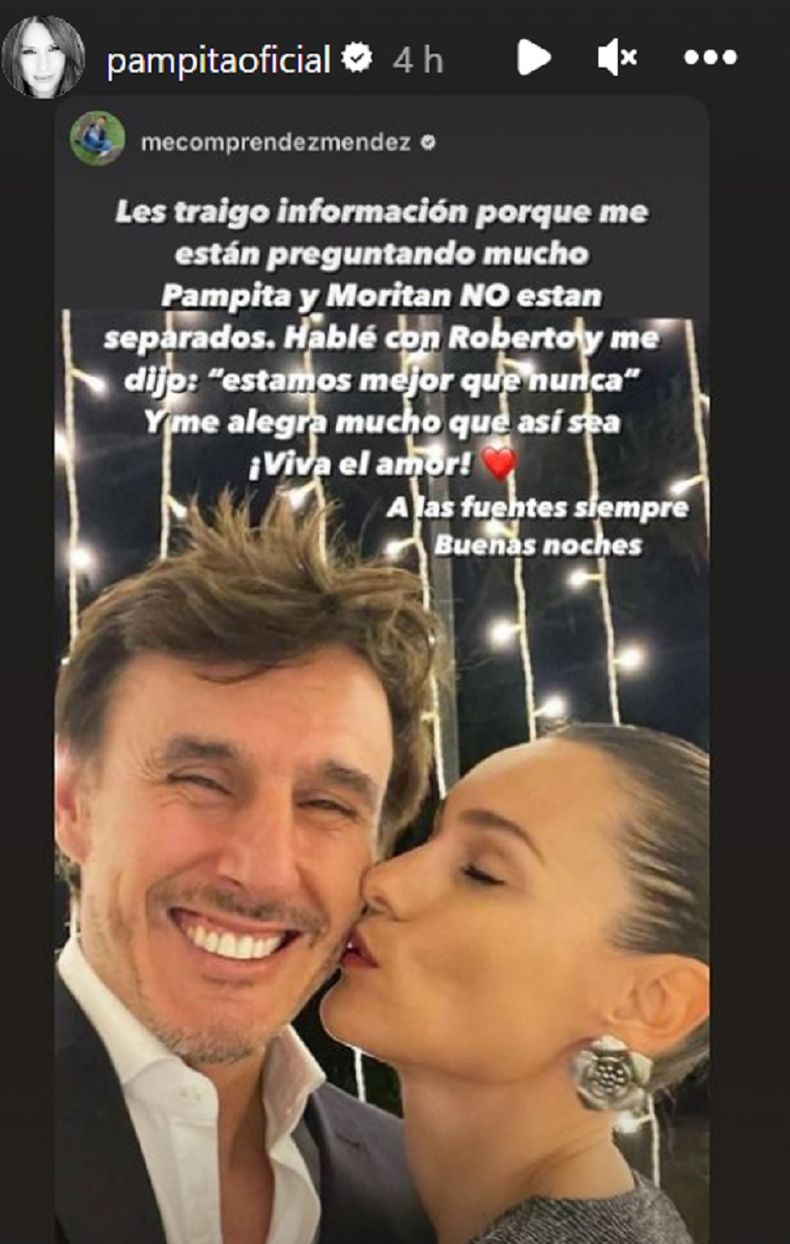 Pampita enfrentó los rumores de separación: ¿Sigue con Roberto García Moritán?