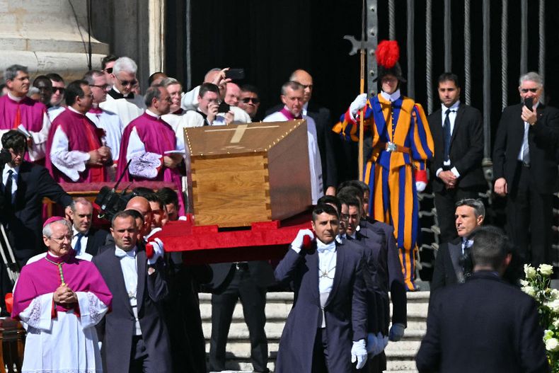 Las mejores fotos del funeral del papa Francisco en el Vaticano