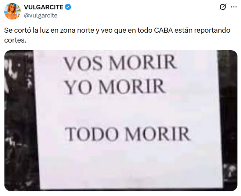 Los mejores memes del masivo apagón en el AMBA: estallaron las redes ...
