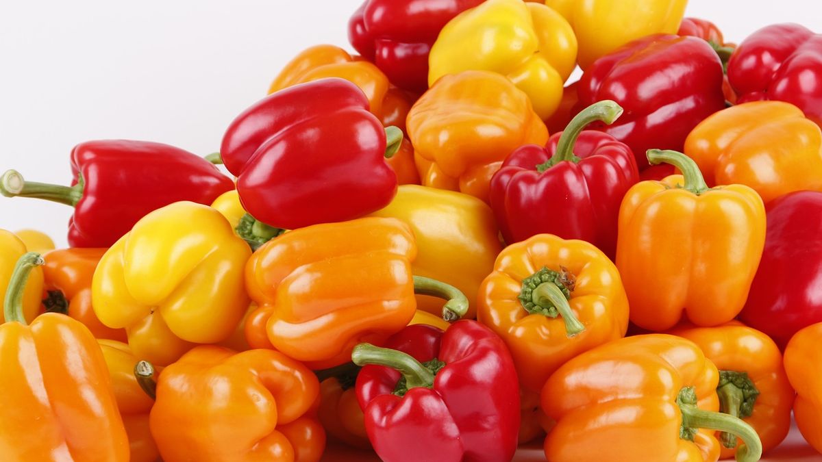 Cómo congelar morrones rojos, verdes o amarillos