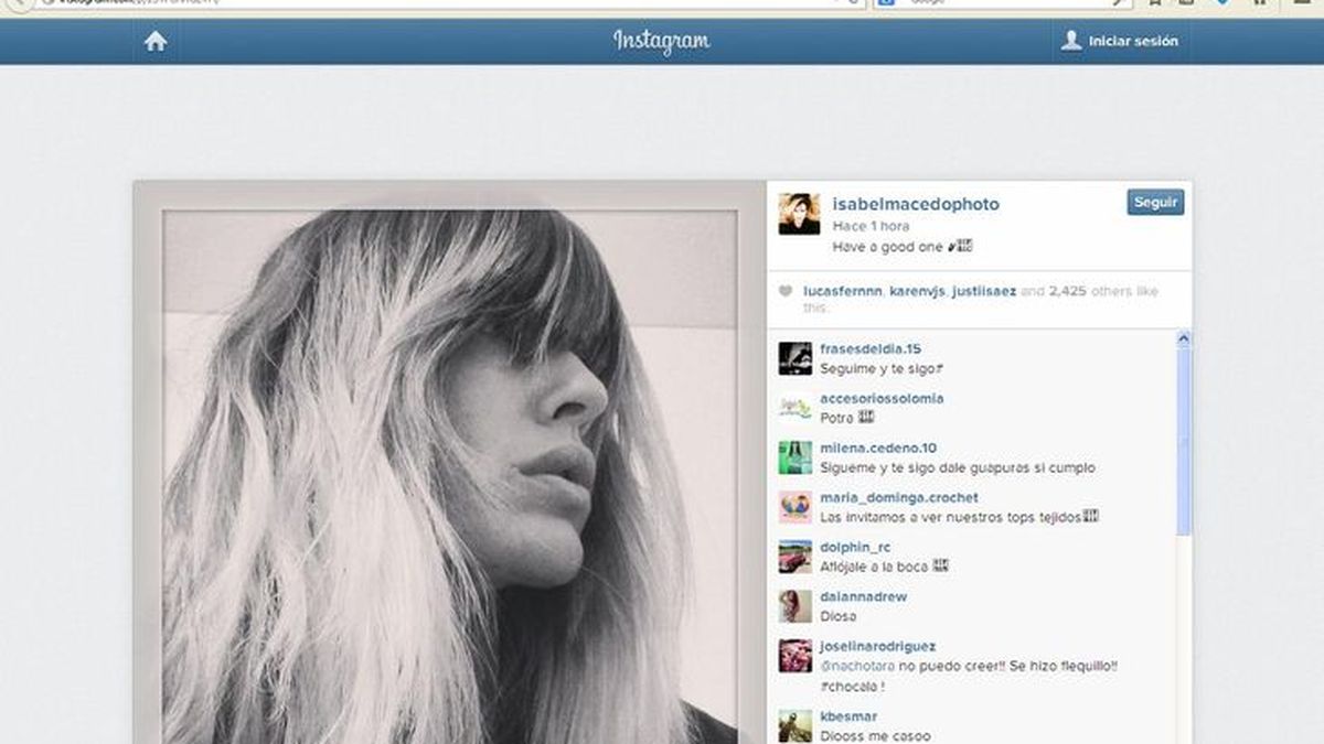 El nuevo look de Isabel Macedo