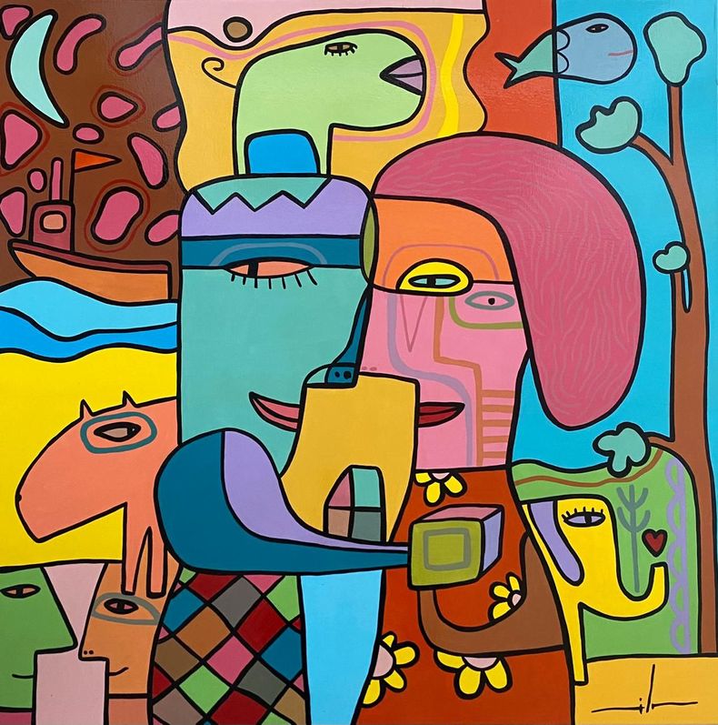 Se presenta Famiglia, una muestra del reconocido artista plástico Milo ...